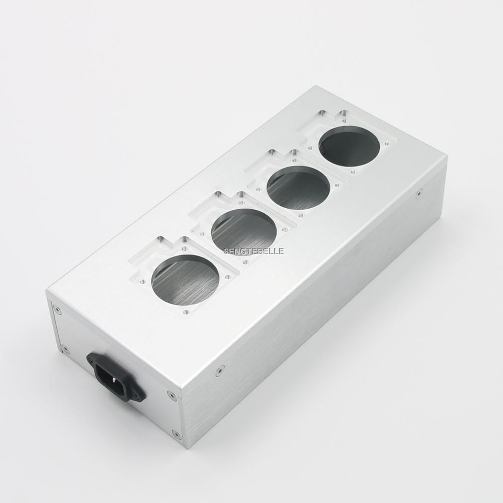 Full aluminum HIFI EU power case 4 / 6 outlet Euro... – Grandado