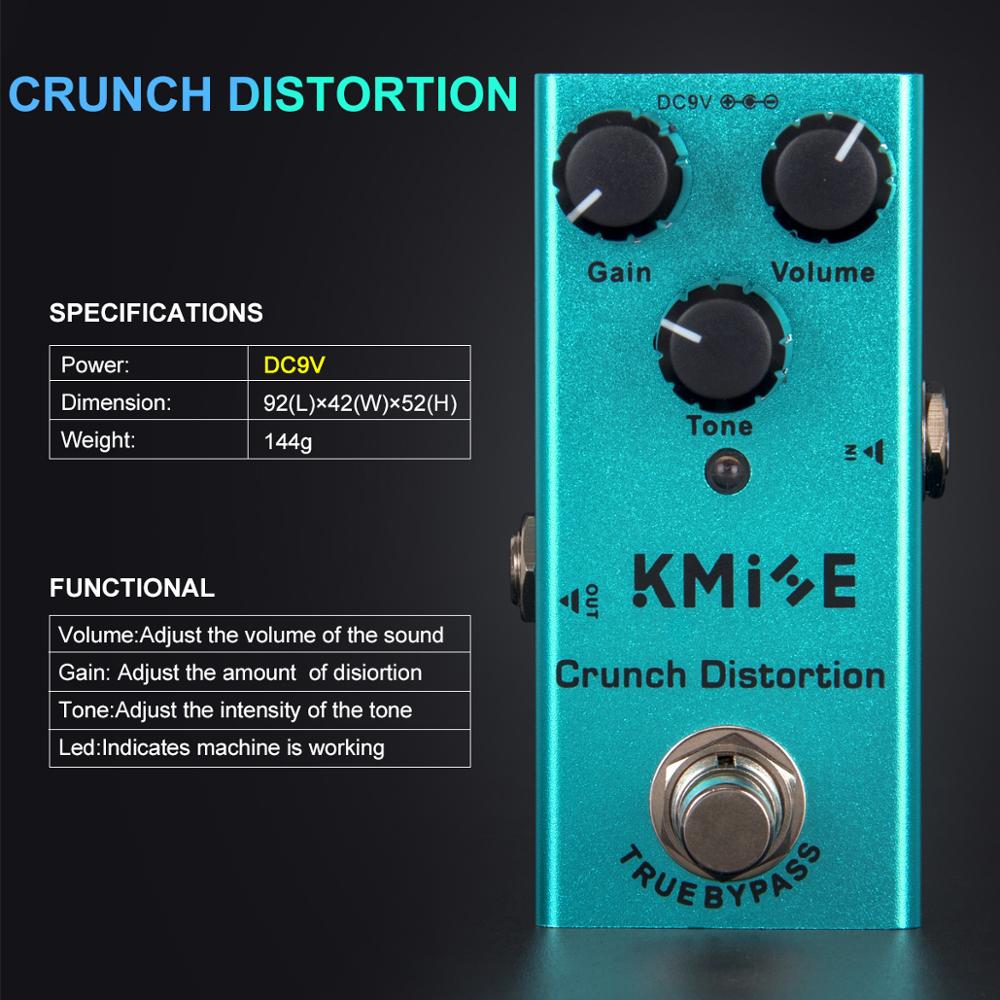 Kmise Mini Guitar Pedal Effect/Delay/Overdrive/Cru... – Grandado