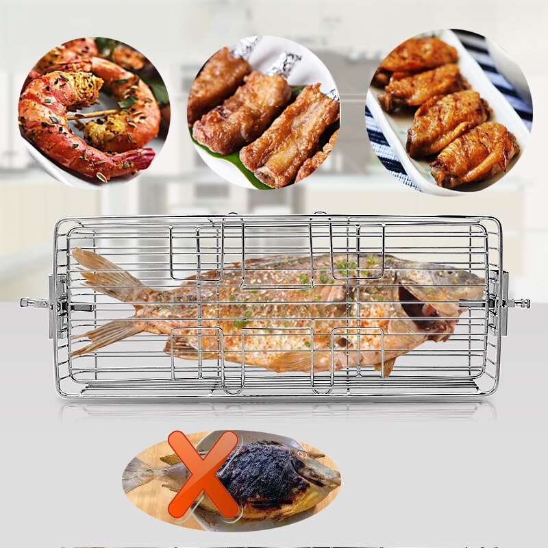 Stainless Steel 40L 24L Grill BBQ Roaster Rotisser... – Vicedeal