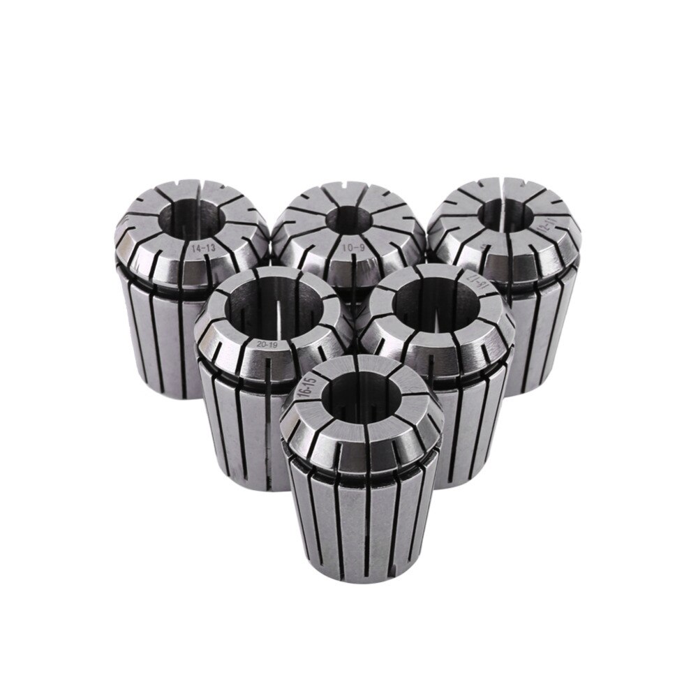 6Pcs ER32 10-20Mm Spring Collet Chuck Set Workhold... – Grandado