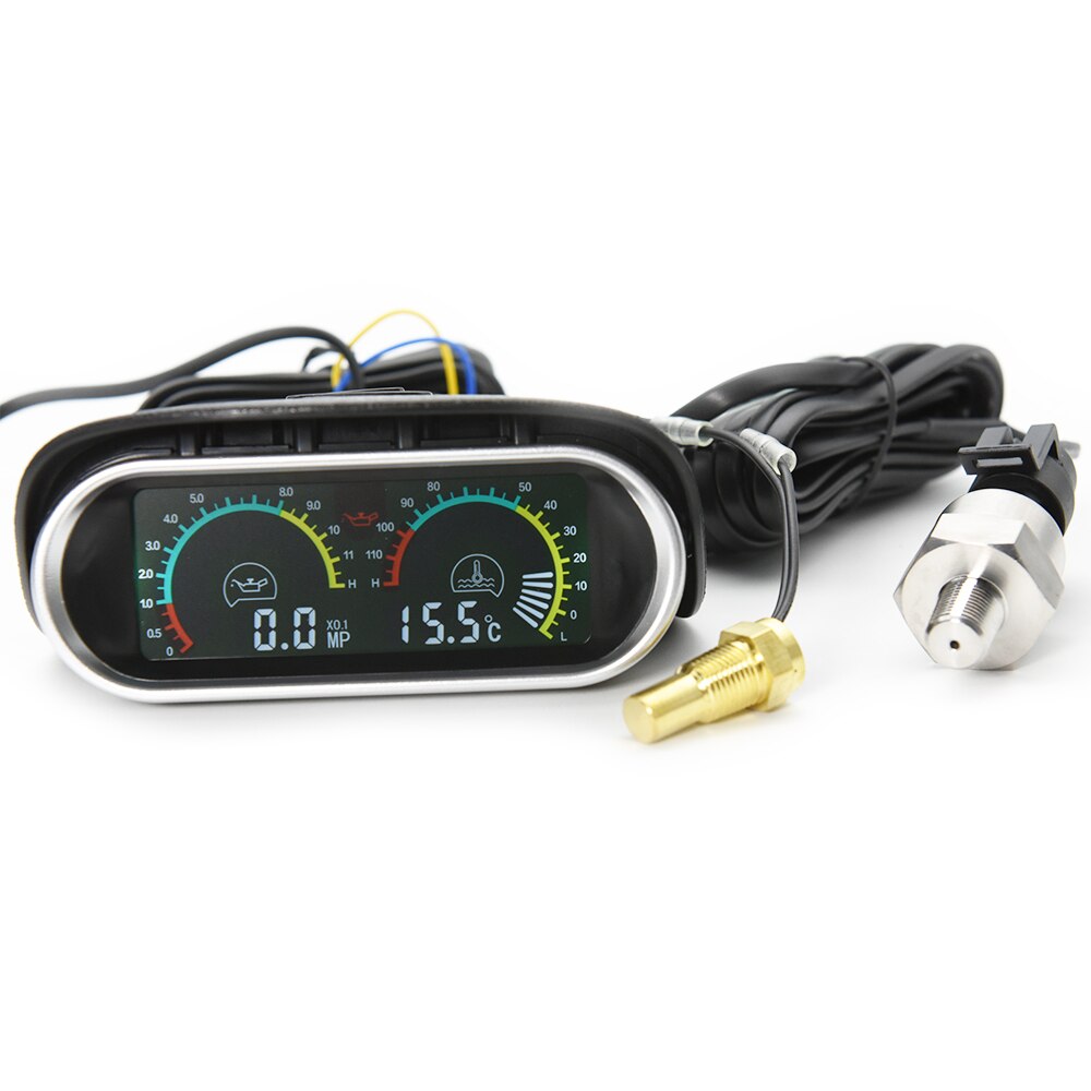 2 Functies Universele 12V/24V Truck Auto Oliedrukm... – Grandado