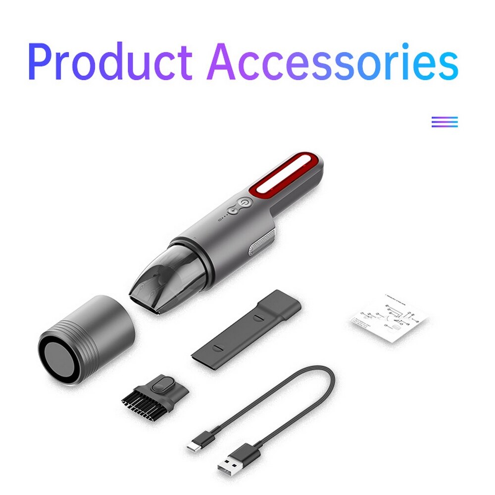 Mini aspirateur à main multi-fonction voiture capt... – Grandado