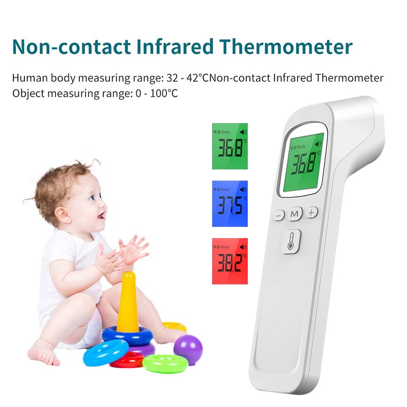 Forehead Thermometer Non Contact Infrared LCD Disp... – Grandado