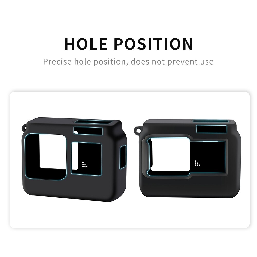 4k kamerakehyksen silikonikotelo suojaava silikoni... – Grandado