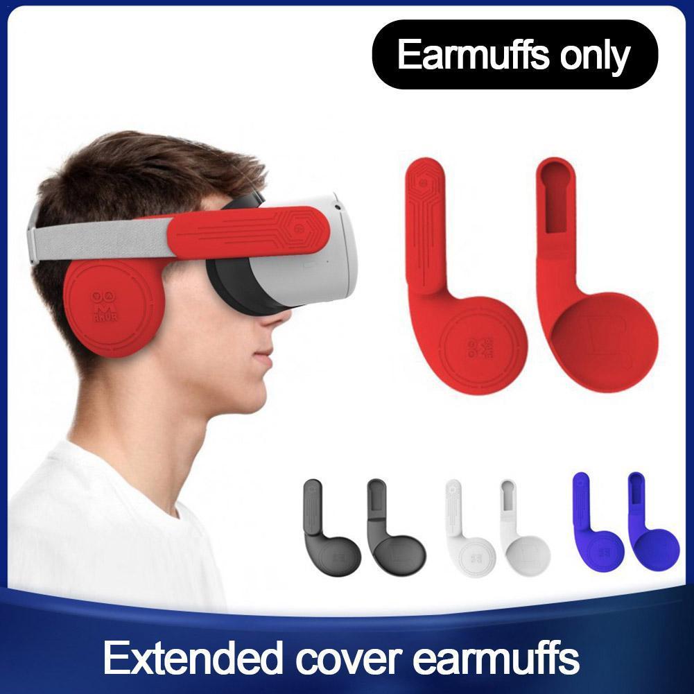 Silicone Ear Muffs For Oculus Quest 2 VR Headset E... – Vicedeal
