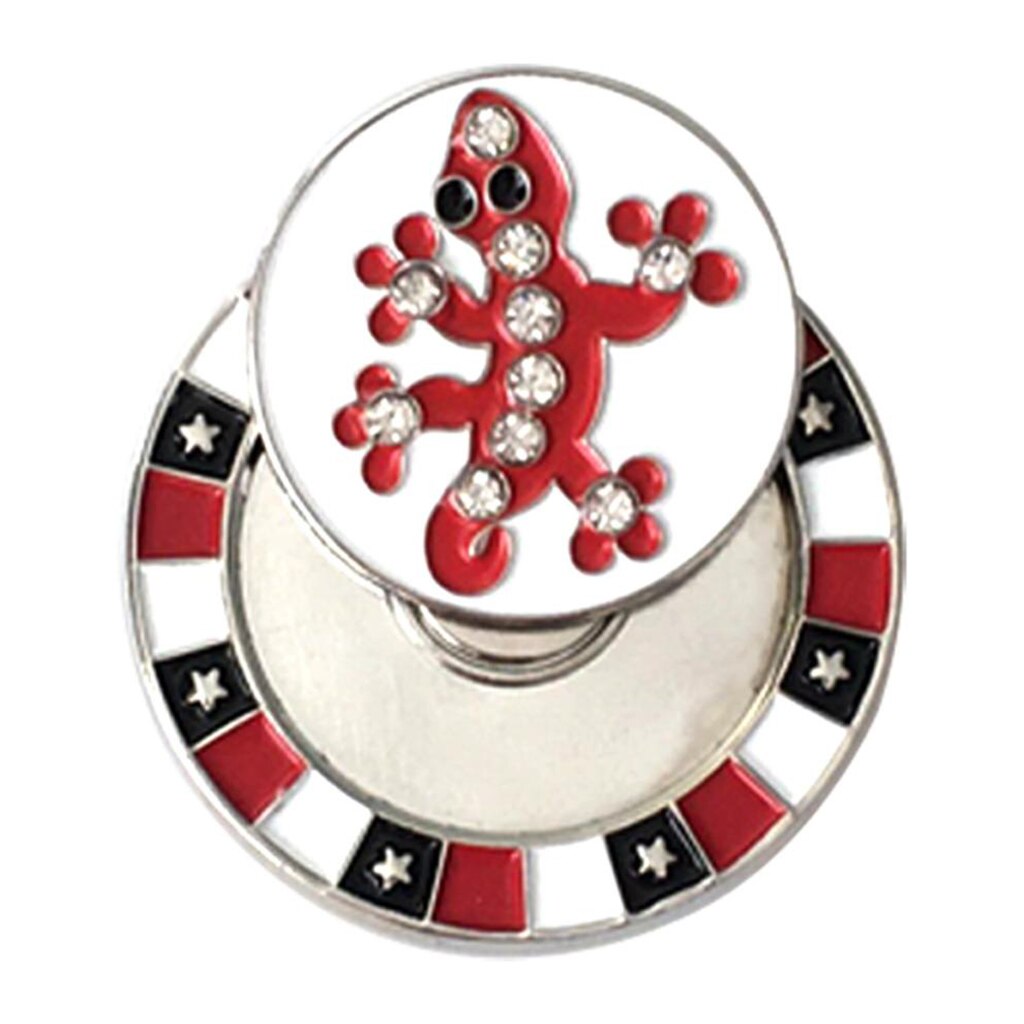 Golf Hoed Clip Ball Marker Anti Roest Mark Signaal... – Vicedeal