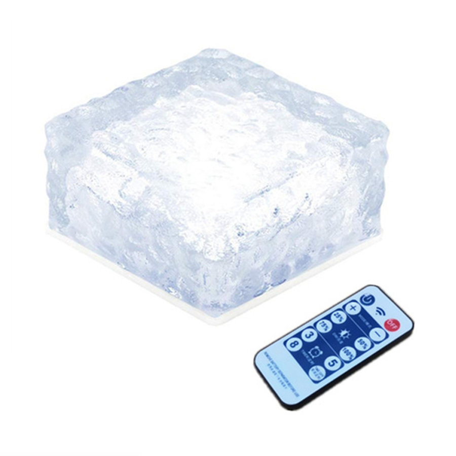 Thrisdar Outdoor Solar Deck Light With Remote RGB ... – Vicedeal