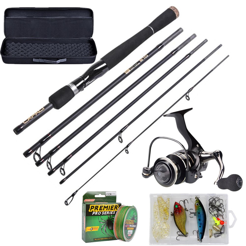 Fishing Rod and Reel Combos Full Kits, Spinning Fi... – Vicedeal
