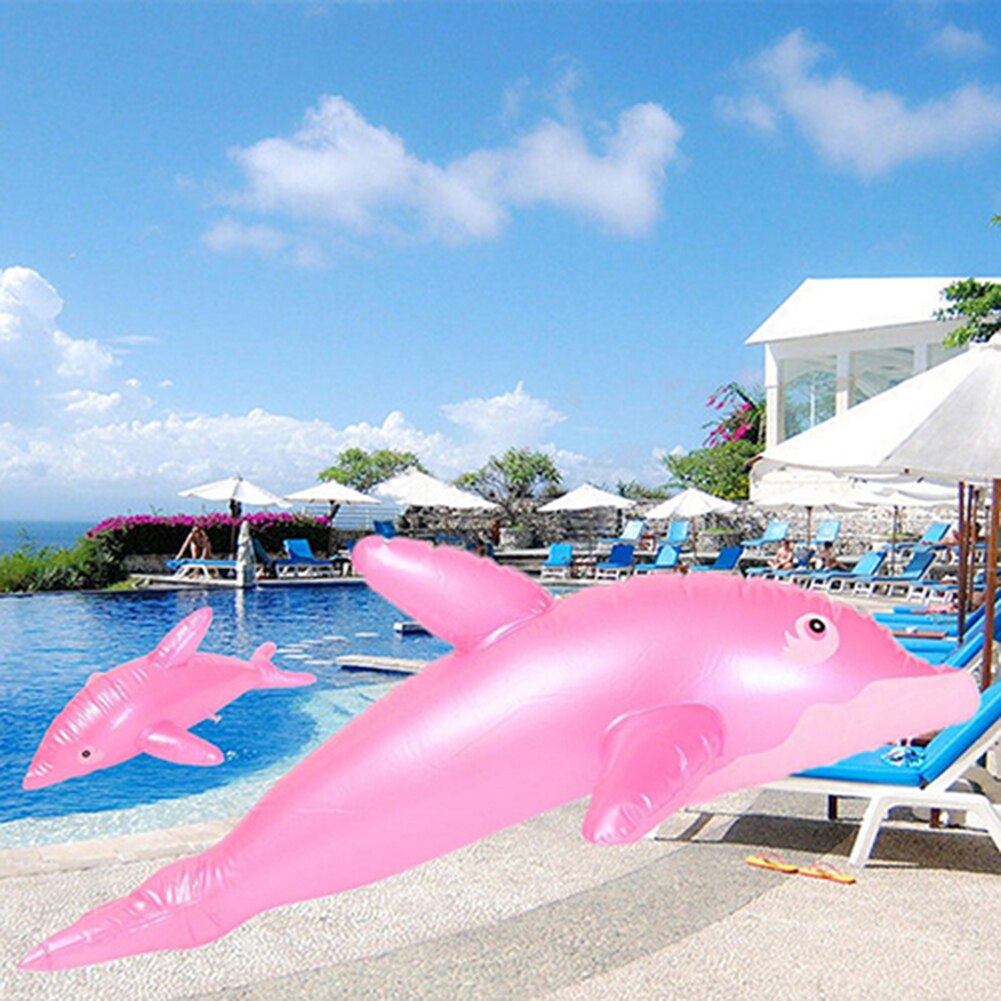 Lovely 50cm Inflatable Dolphin Fish Beach Swimming... – Grandado