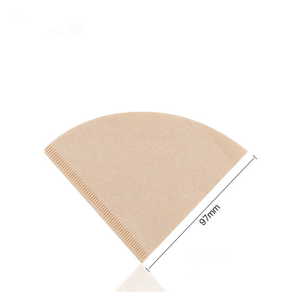 S/M Sizes V-shaped Coffee Filter Paper Disposable ... – Vicedeal