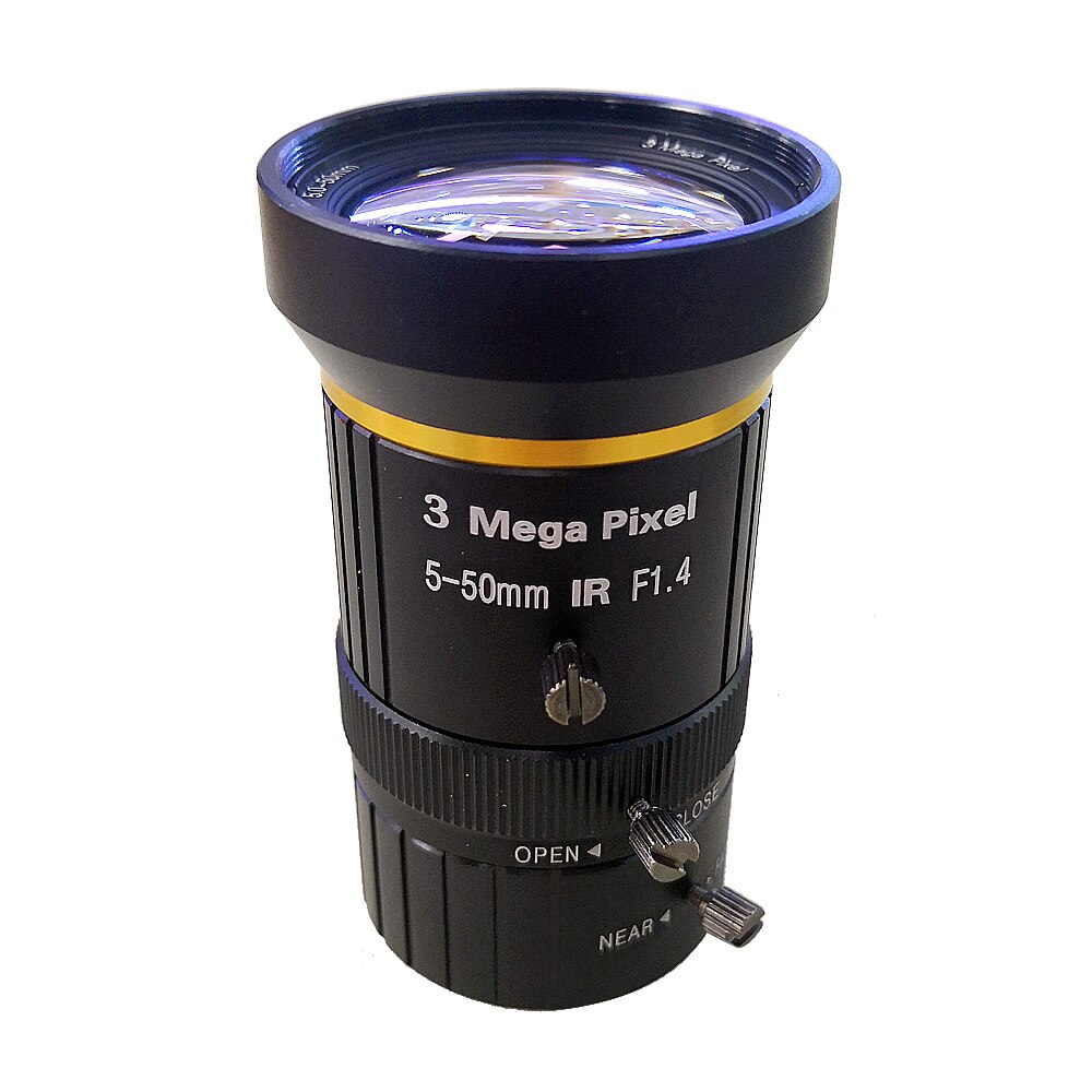 3MP CS Camera Lens 5-50mm manual Varifocal CCTV Le... – Grandado