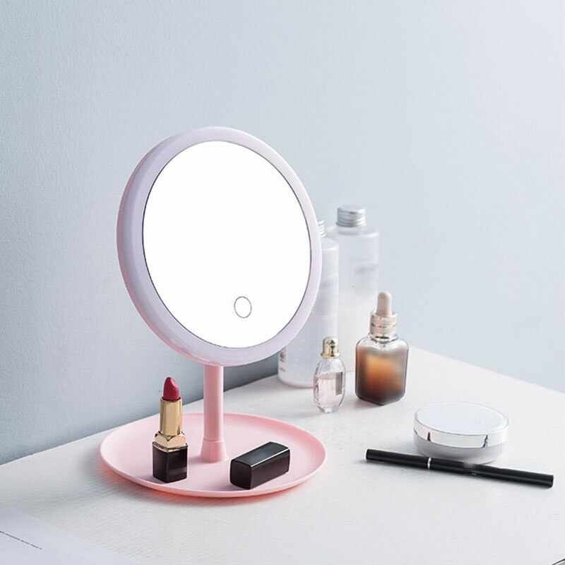 Led Makeup Mirror USB Storage LED Face Mirror Adju... – Grandado