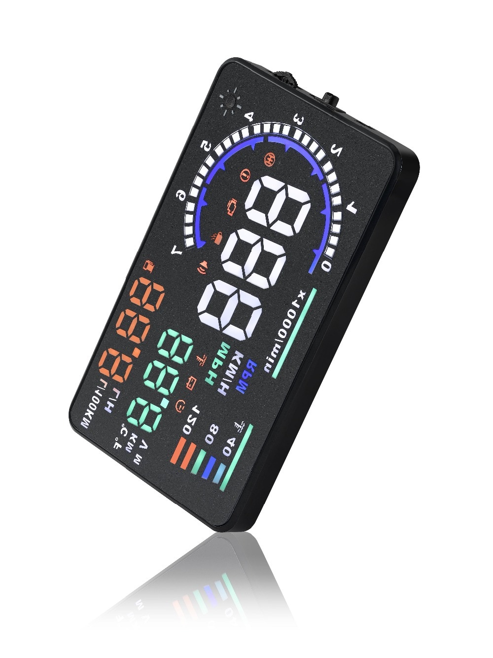 A8 Universal 5.5 inch Car HUD Head Up Display OBD ... – Grandado