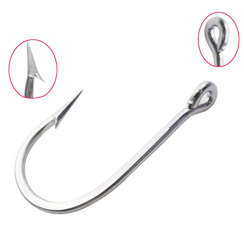 JSM 20pcs/lot 7732 Stainless Steel shark Fishing H... – Vicedeal