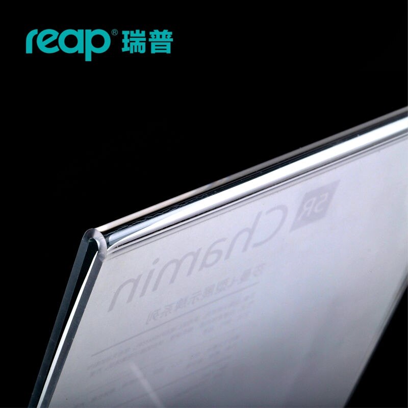 5-pack Reap Chamin Acrylic L-shape desk sign holde... – Vicedeal