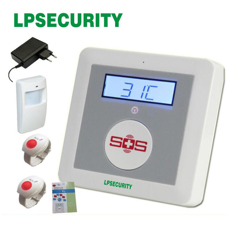 LPSECURITY Wireless GSM Senior Telecare Alarm Rece... – Grandado