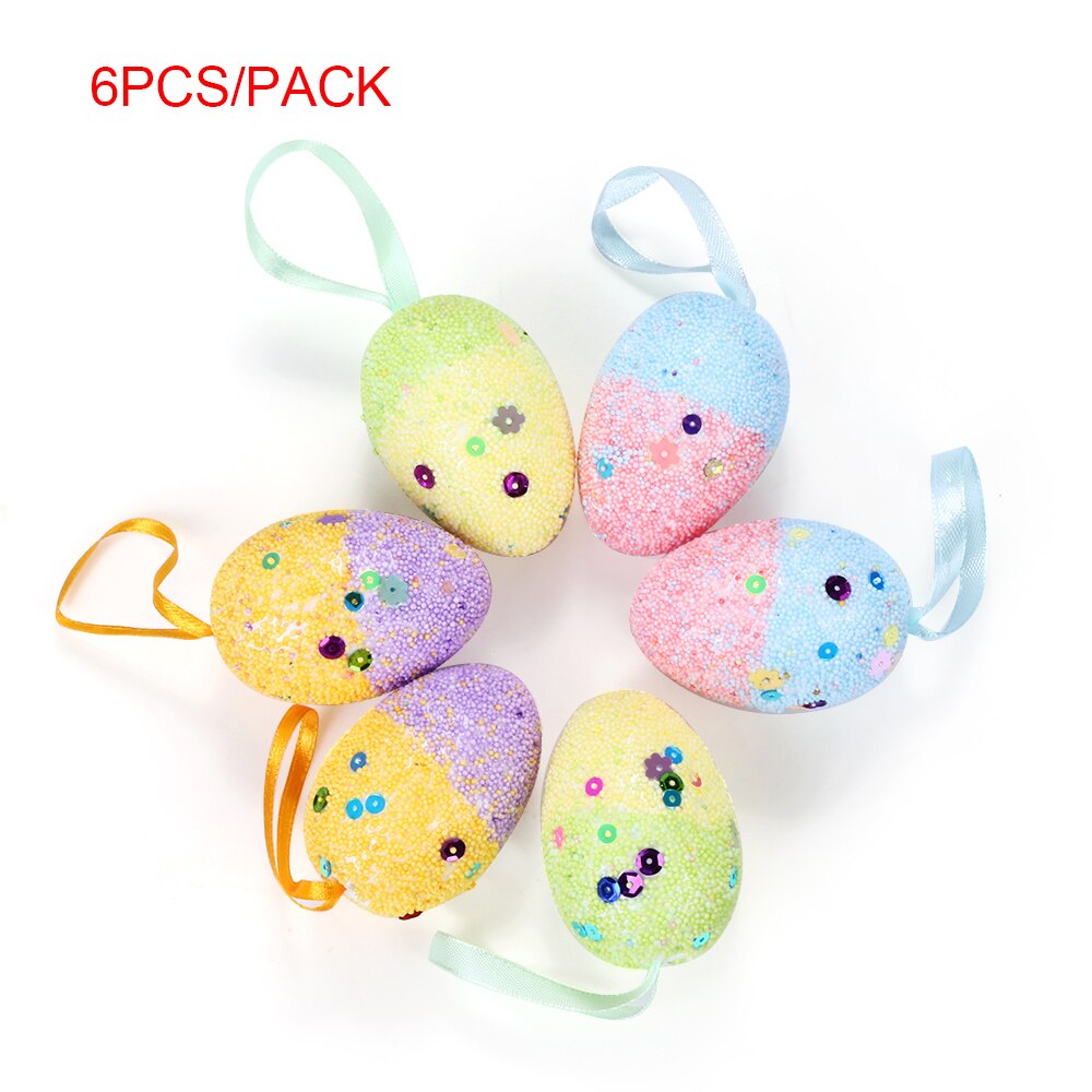 6Pcs/Set Colorful Foam Easter Eggs Gadget Birthday... – Vicedeal