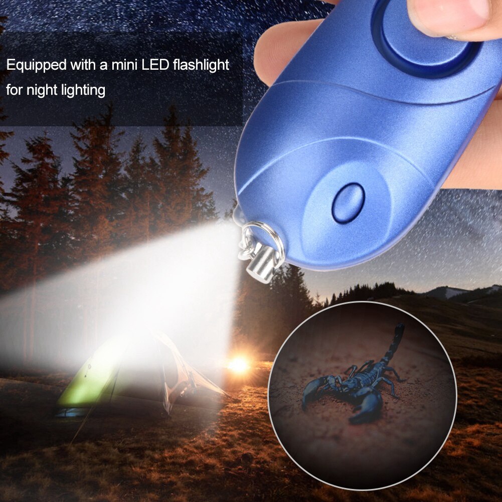 130db persoonlijke beveiligingsalarm sleutelhanger... – Vicedeal