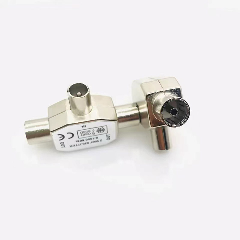 TV Line One Split Two Connector Cable TV Distribut... – Grandado
