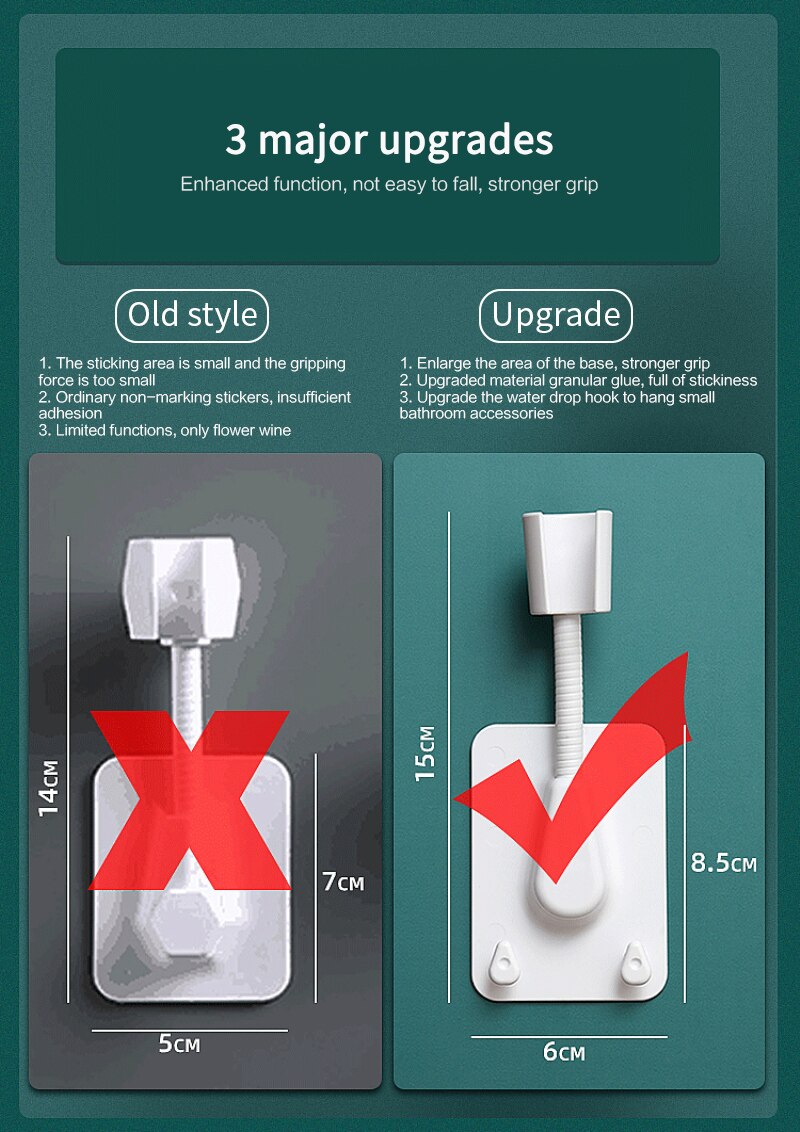 2types Multifunctional Universal Adjustable Shower... – Grandado