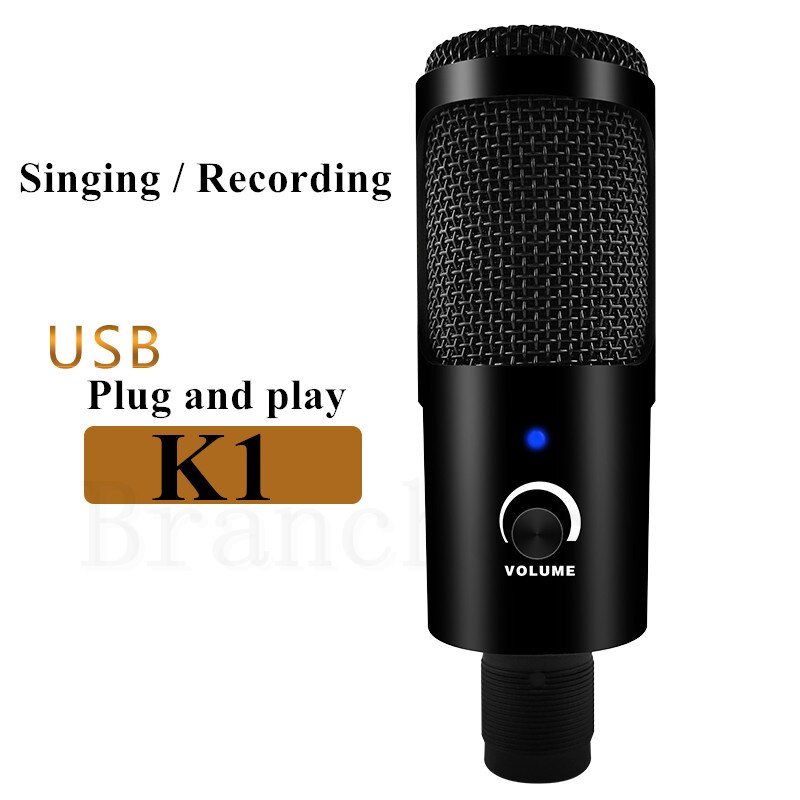 Recording USB Condenser Microphone Studio Micropho... – Grandado