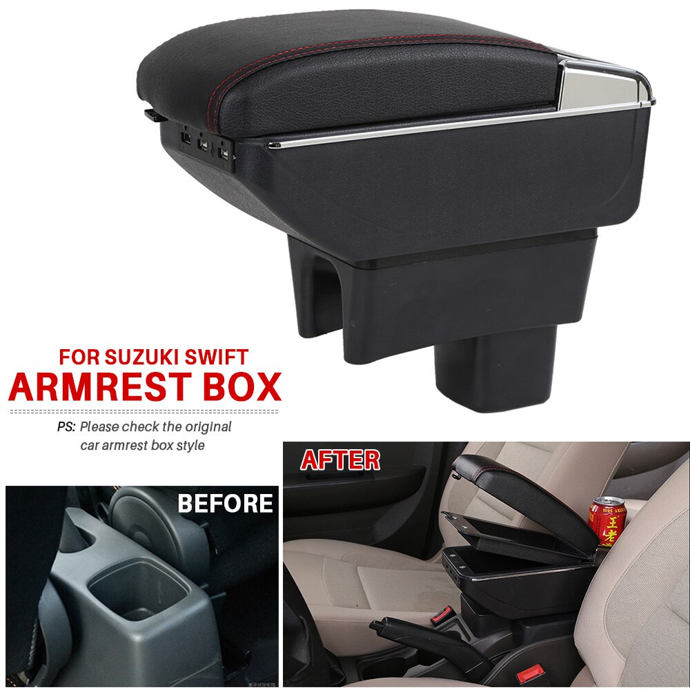For SUZUKI Swift Central Armrest Box Centre Consol... – Vicedeal