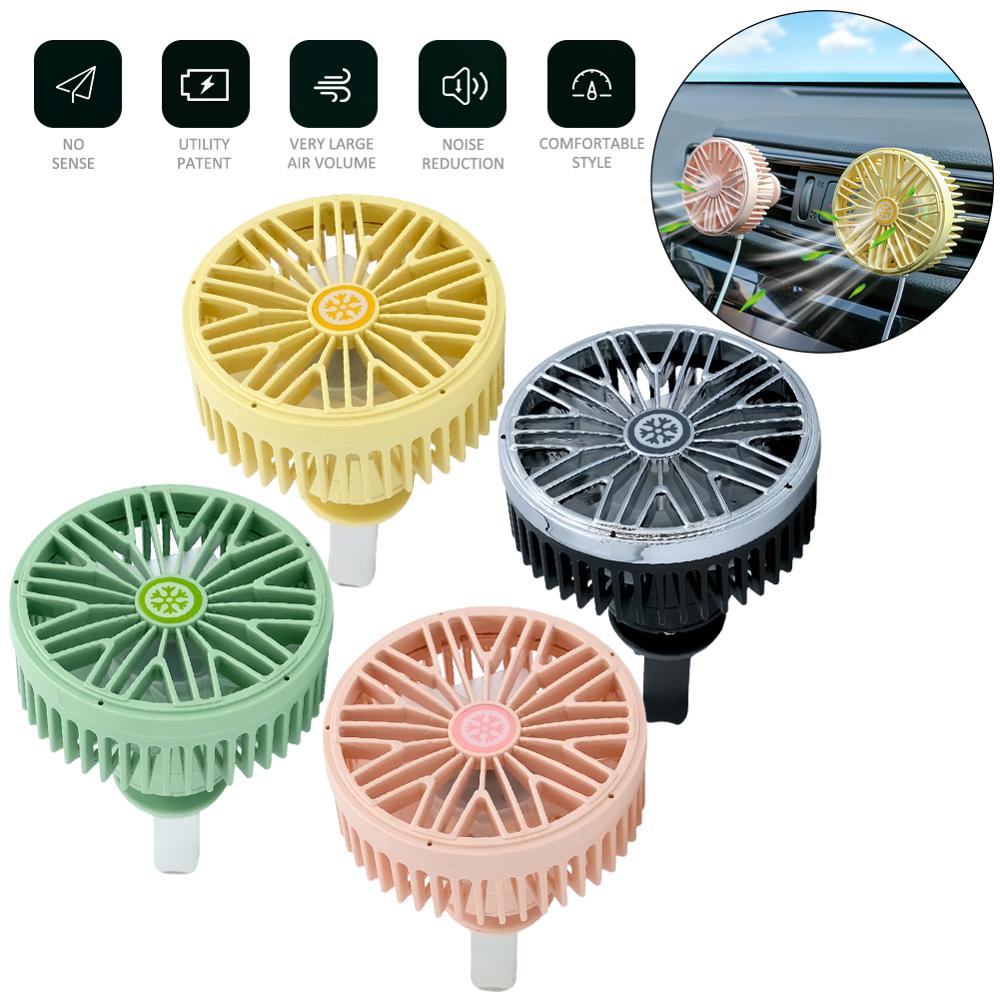 Car Outlet Fan 360 Degree Rotating Car Air Vent Fa... – Vicedeal