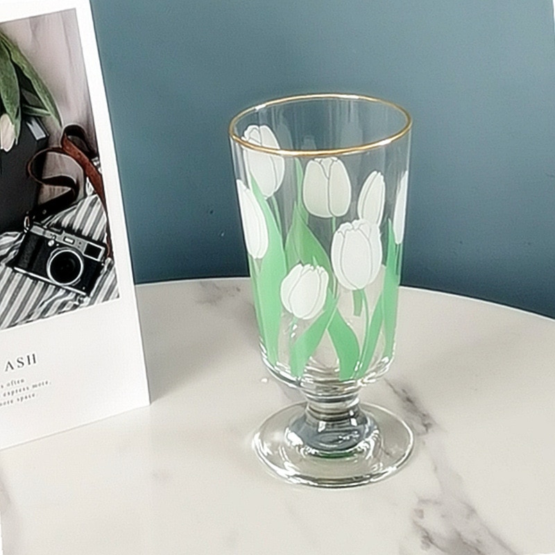 Popular 4 Styles Small Goblets White Flower Tulip ... – Grandado