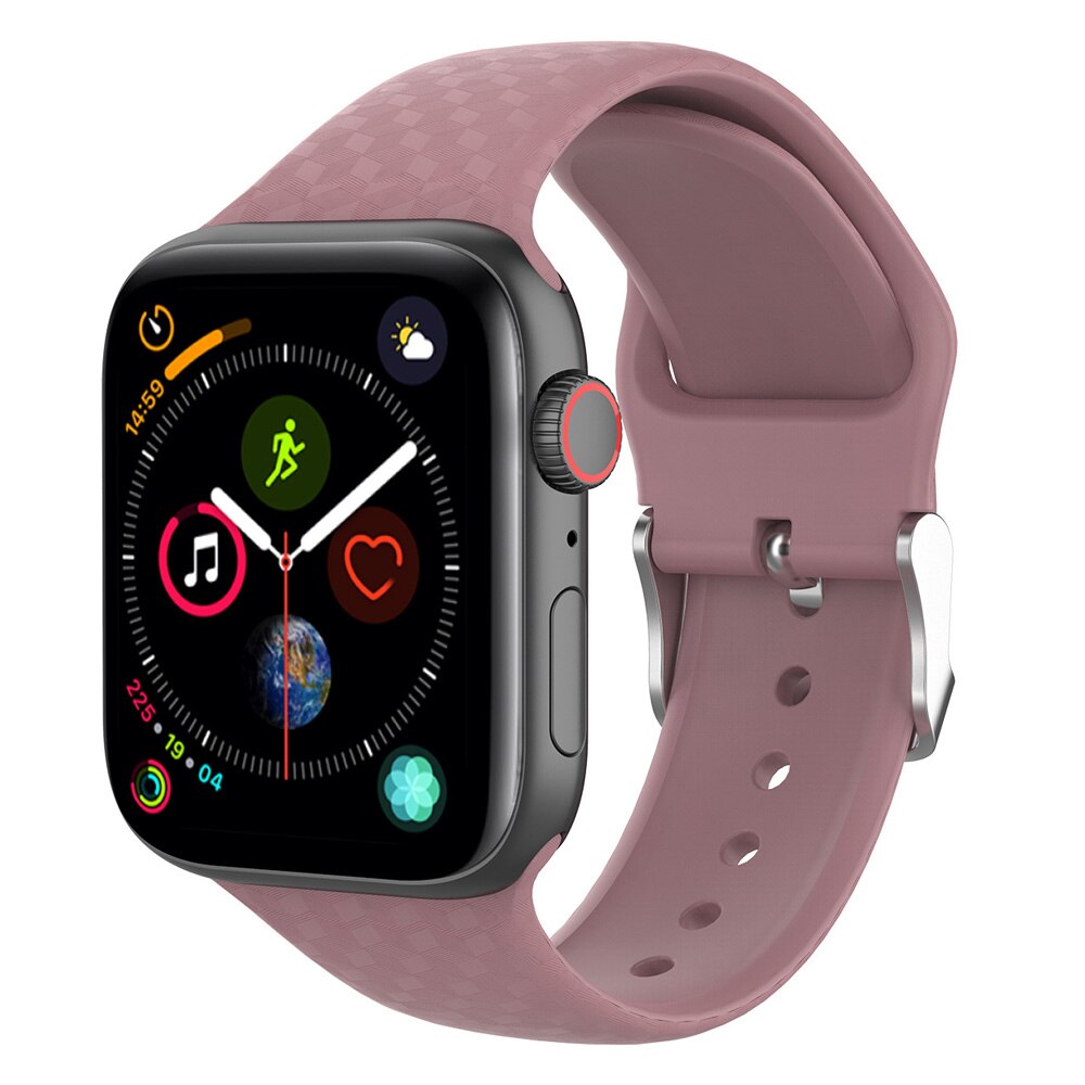 3D Texture Silicond band for Apple Watch 5 42mm 38... – Grandado
