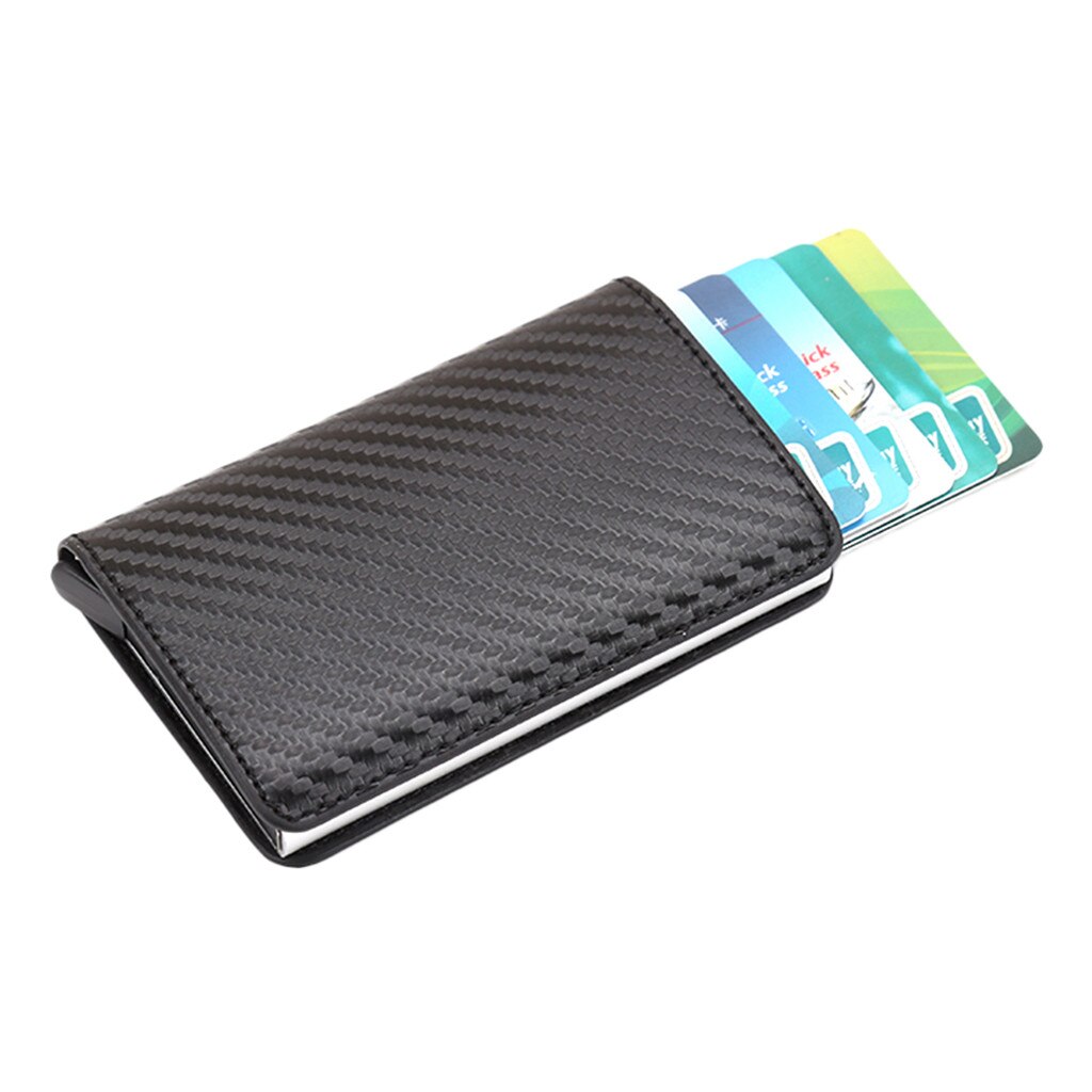 Pu Leather Id Card Holder Multifunction Business B... – Grandado