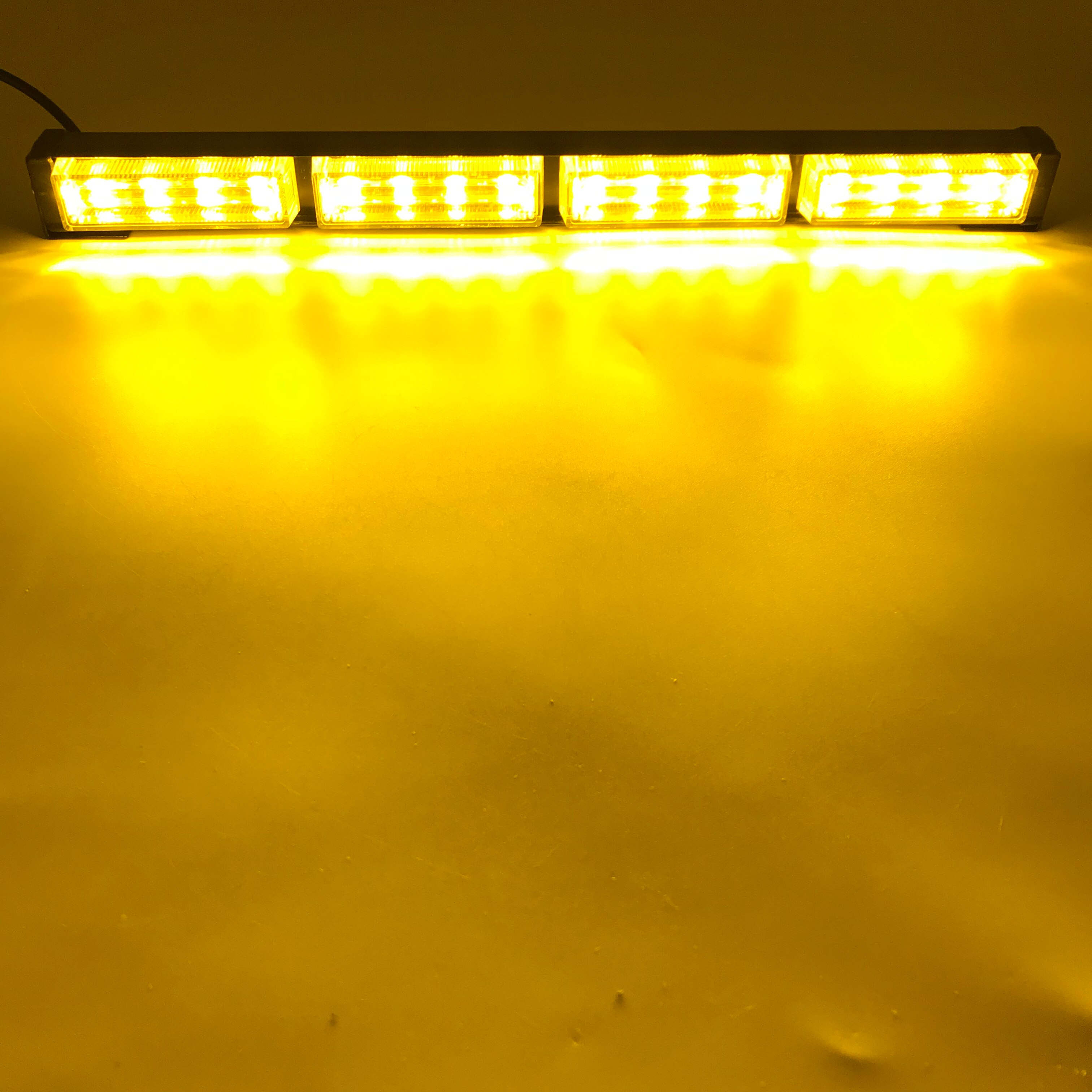 Red Blue Yellow White 16 LED Car Emergency Strobe ... – Grandado