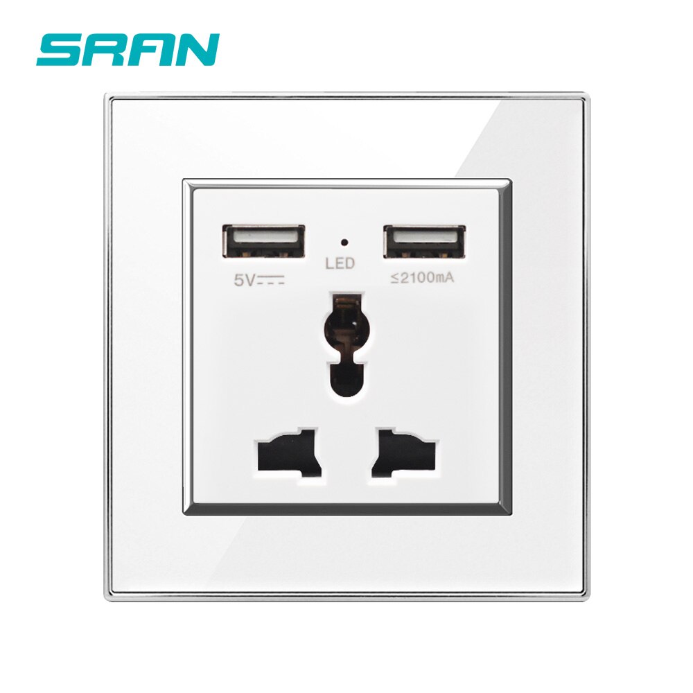 SRAN 3 hole multi-function wall power socket,with ... – Vicedeal