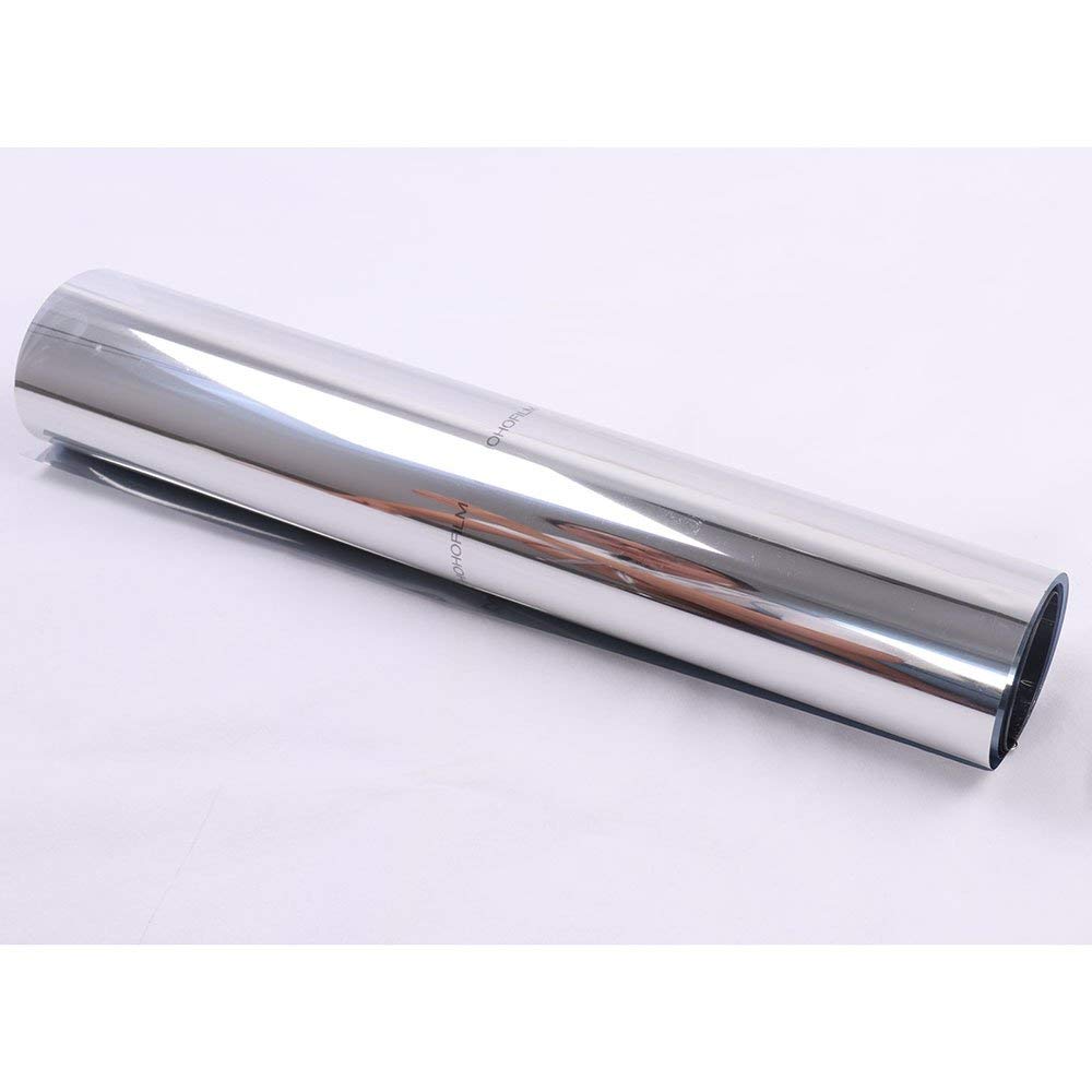 16x70cm 2mil 20%VLT 90%UV One Way Silver Reflectiv... – Grandado