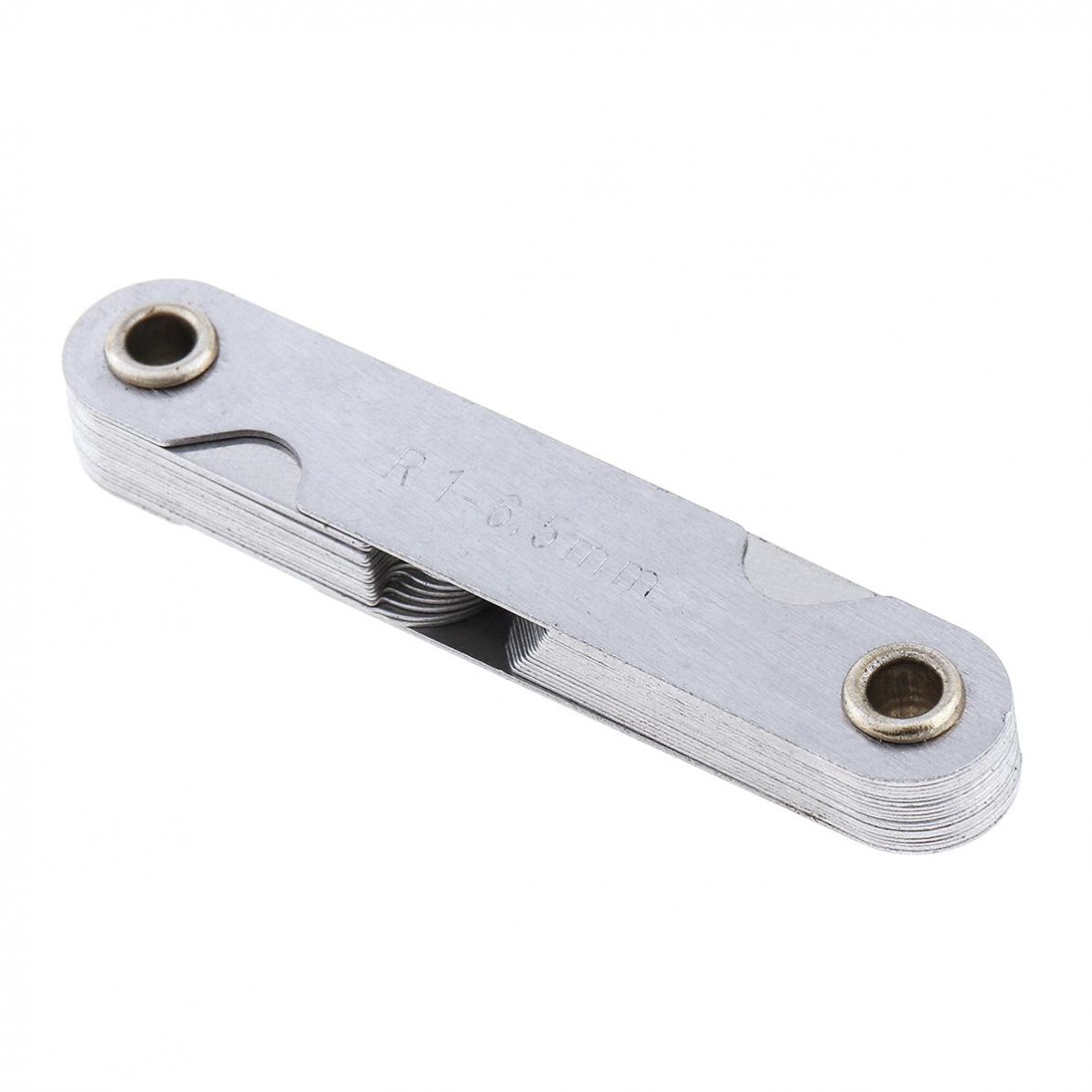 32pcs/set R1-6.5A7C10 Stainless Steel Radius Gauge... – Vicedeal