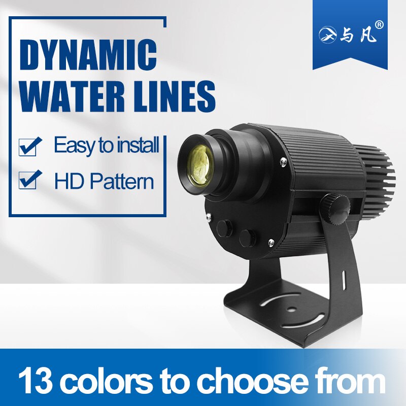 Yufan Verkoop 40W Dynamische Blauw Water Rimpel Go... – Grandado