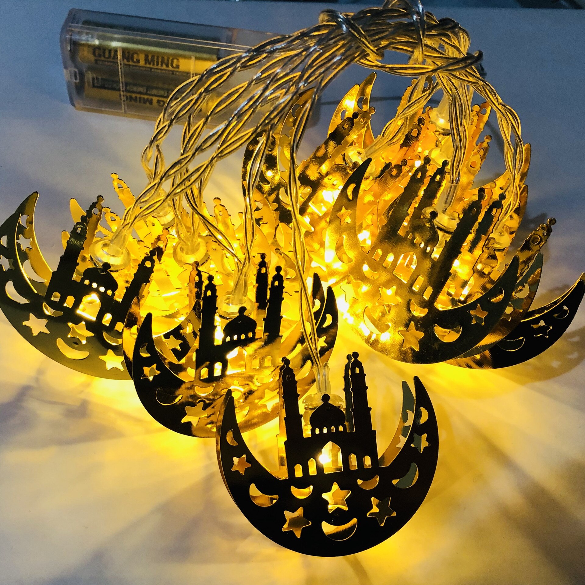 EID String Light EID Mubarak Ramadan Decoration fo... – Vicedeal