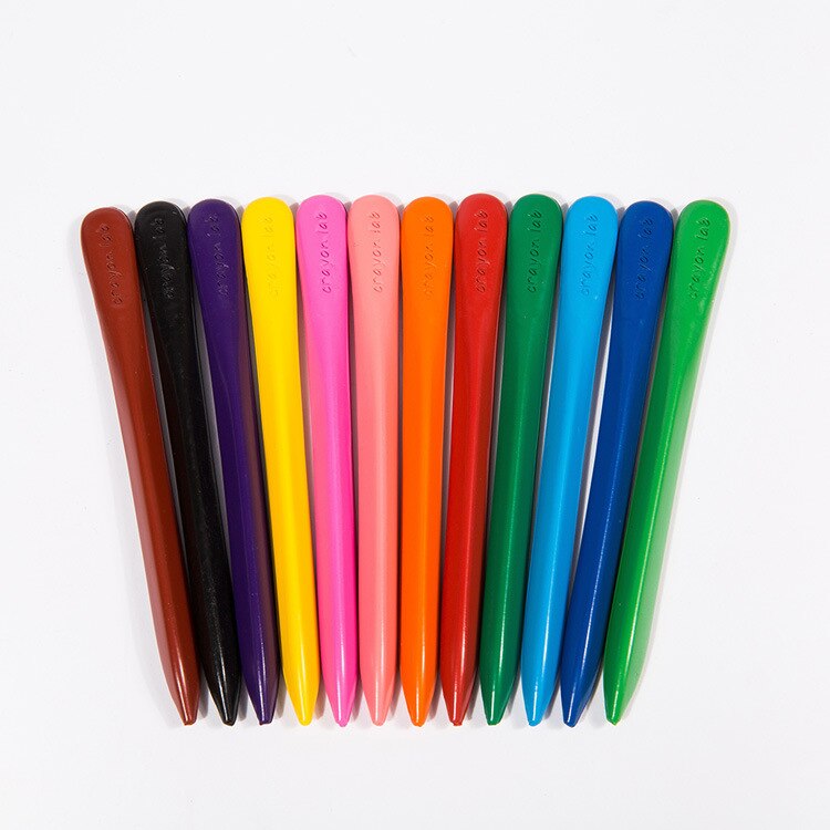 6/12/24color crayon plastic non-toxic color pen ba... – Grandado