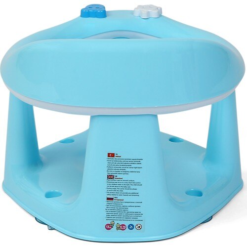 Baby Bee Baby Bath Seat and High Chair Blue Portab... – Vicedeal