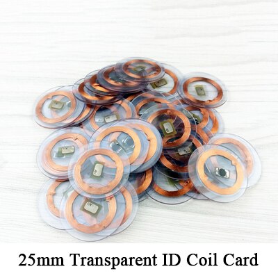 100 Pcs Transparante Id Coil Tag 125 Khz Rfid Cont... – Grandado