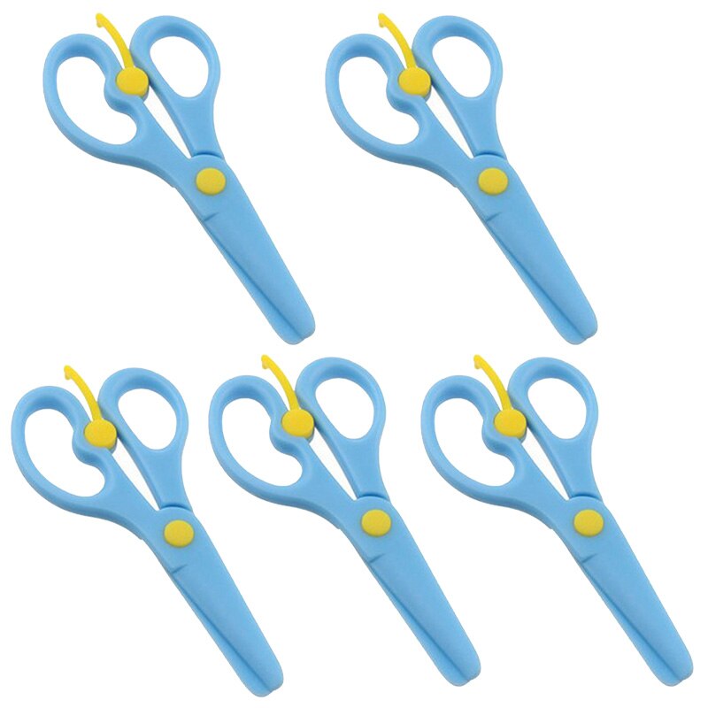 Mini Safety Plastic Scissors Student Kids Statione... – Grandado