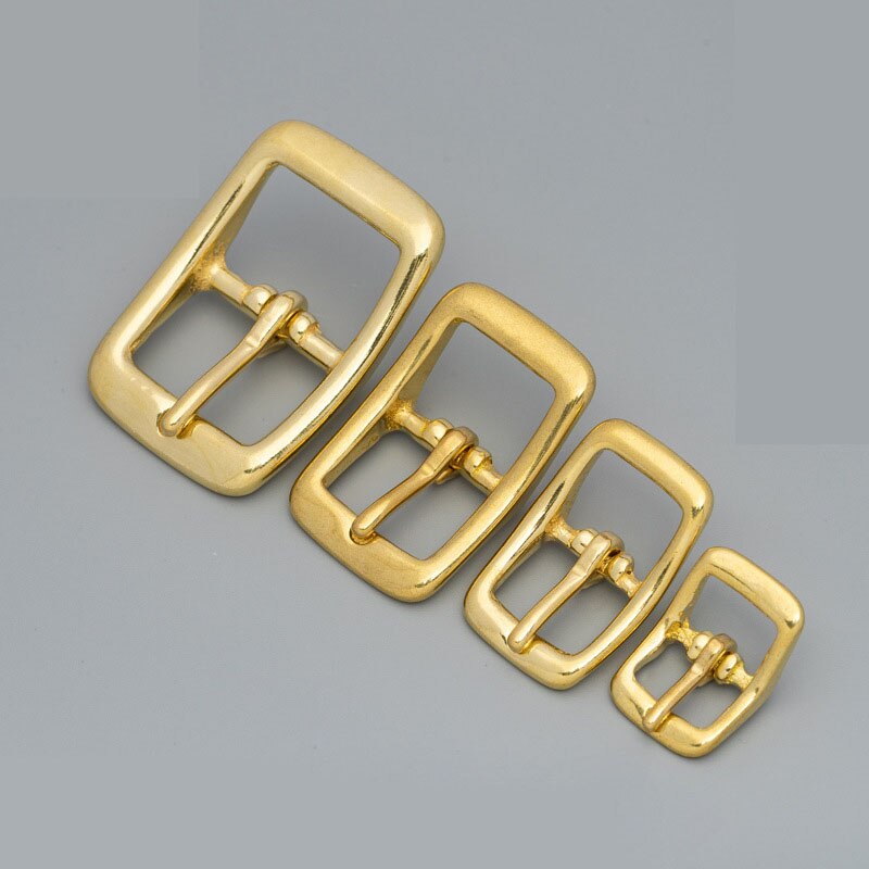 1pcs Men Women 25mm Belt Buckle Solid Brass Pin Bu... – Grandado