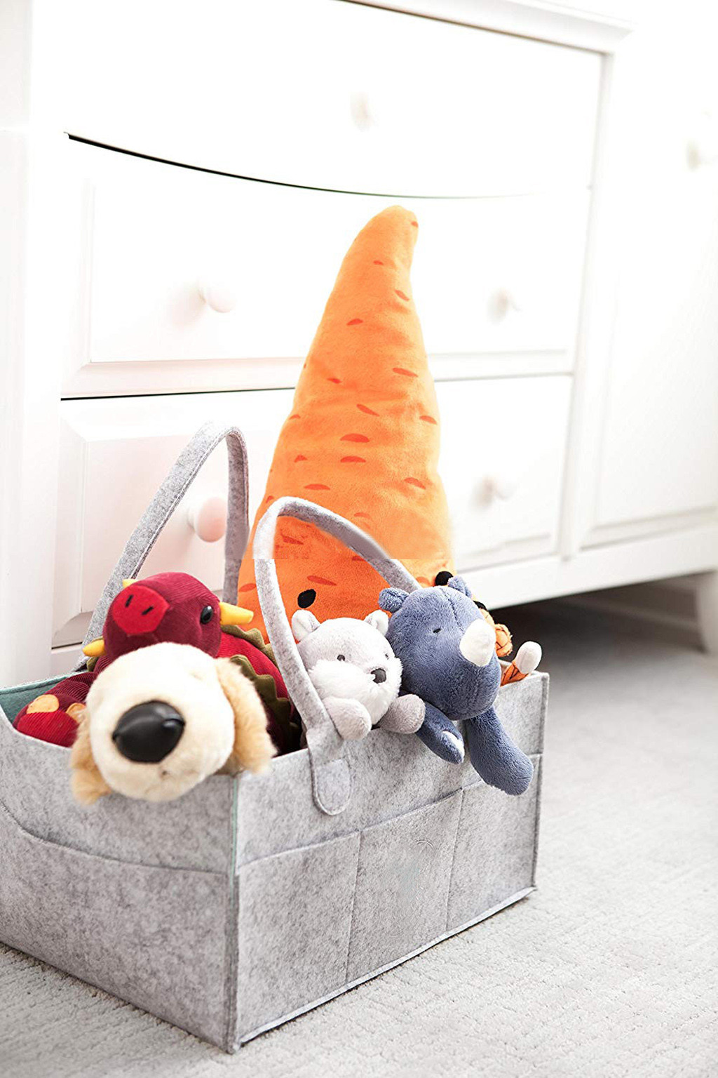 Infant Nappy Storage Bin Baby Diaper Wipes Bag Cad... – Grandado