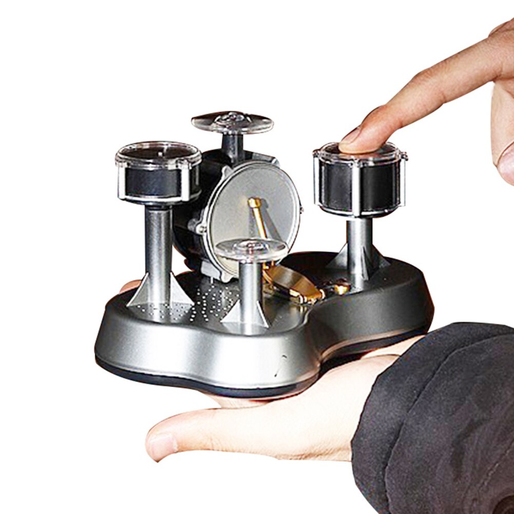 Mini Finger Drum Set Drumming LED Light Jazz Percu... – Grandado