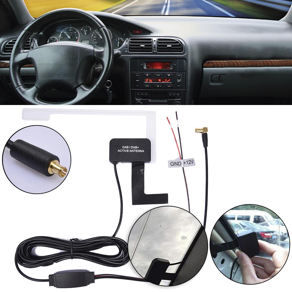 12V Glas Mount Auto DAB Digitale Radio Patch Anten... – Grandado