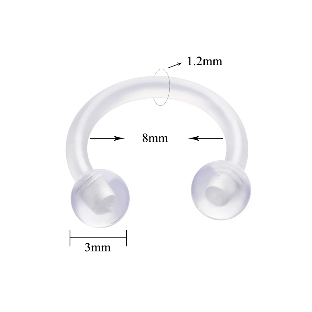 5/10/20pcs Lots Nose Rings Body Piercing Jewellery... – Grandado