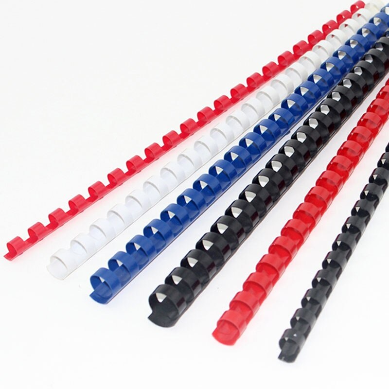 80PCS/BOX Black/White A4 File 21 Hole Loose-Leaf P... – Grandado