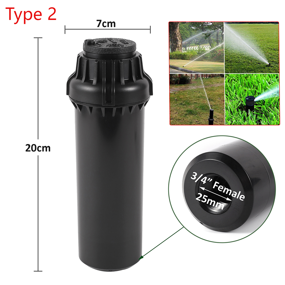 3/4 Inch Female Thread sprinkler 40°~360°Adjustabl... – Grandado