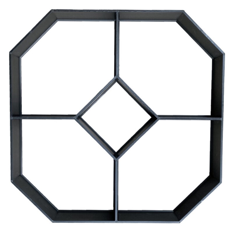 Garden DIY Paving Mould Polygonal Garden Path Moul... – Grandado