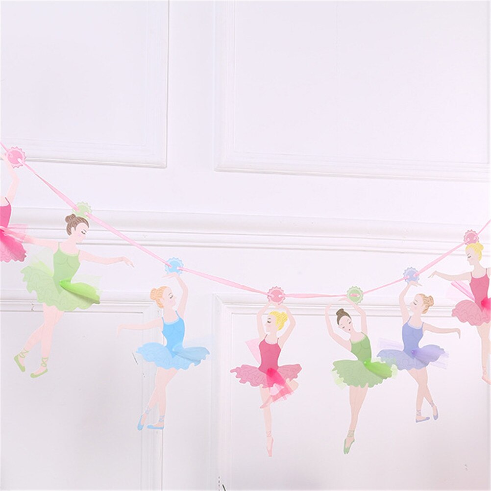 Birthday Party Home Decoration Ballet Dancer Paper... – Grandado