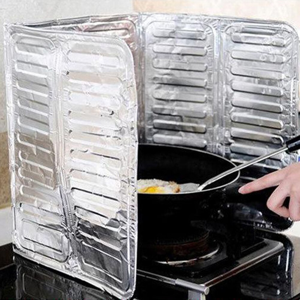 Aluminum Foil Kitchen Oil Splash Guard Gas Stove C... – Grandado